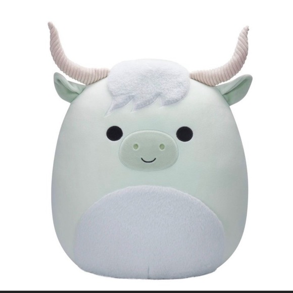 Squishmallows | Toys | Squishmallows 6 Iver The Mint Highland Cow Plush Toy | Poshmark